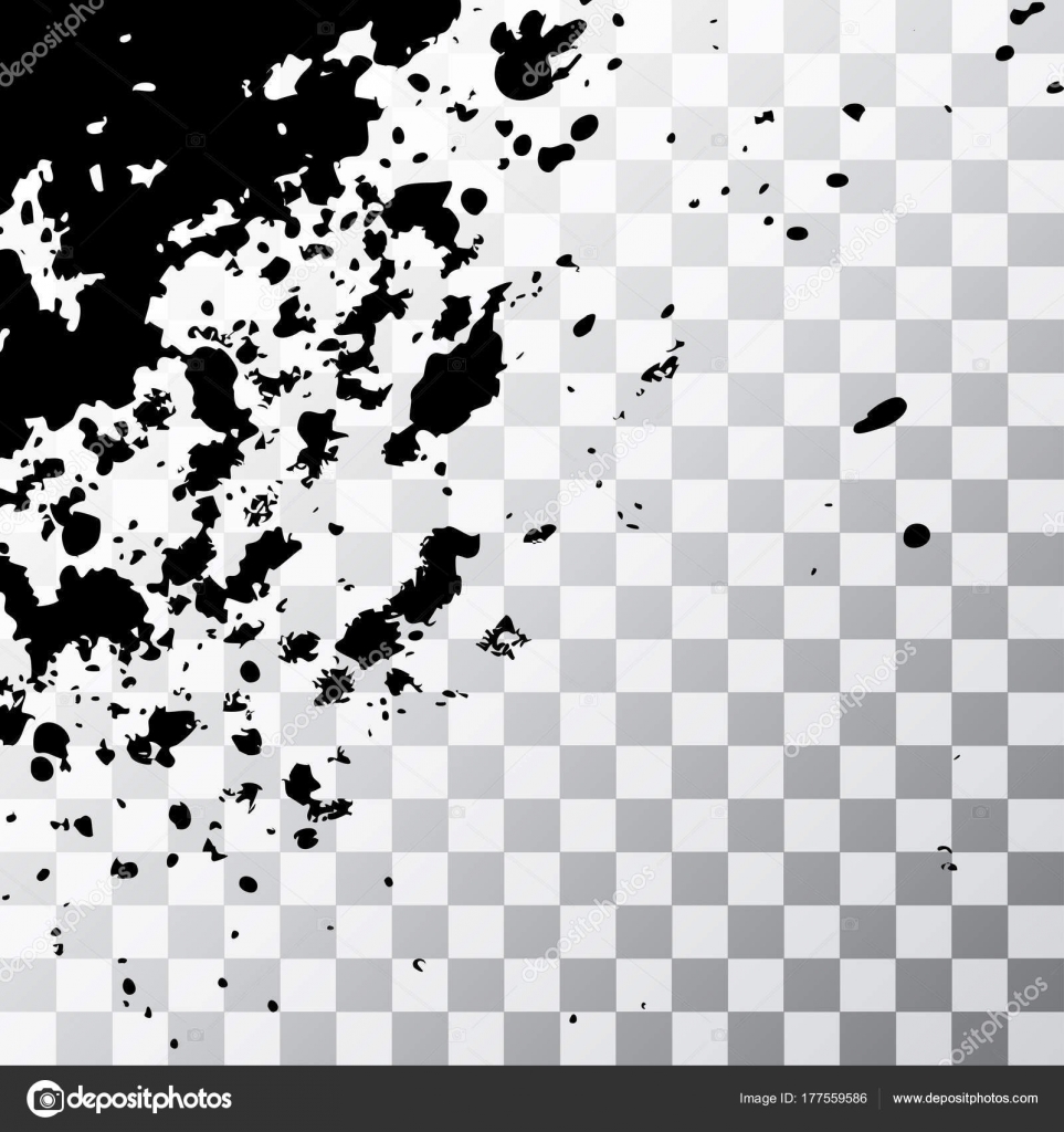 Black ink paint explosion splatter artistic cover design sketch. Stock ...