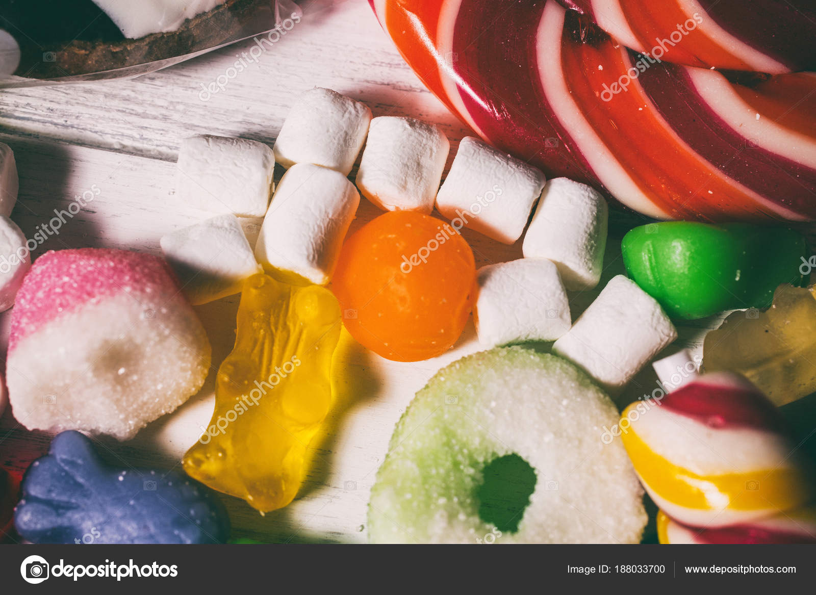 Many Different Sweets Background Stock Photo by ©aallm 188033700