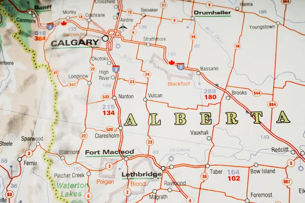 Alberta map Stock Photos, Royalty Free Alberta map Images | Depositphotos
