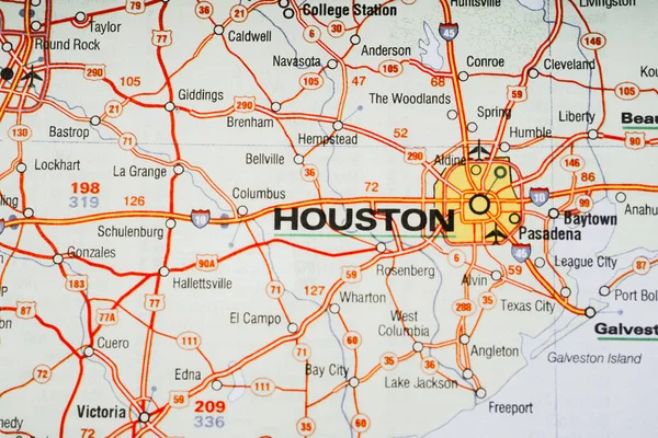 Houston map Stock Photos, Royalty Free Houston map Images | Depositphotos