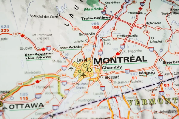 몬트리올 지도 Stock Photos, Royalty Free 몬트리올 지도 Images | Depositphotos