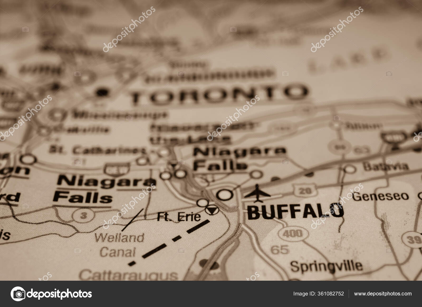 Toronto Canada Map Background Stock Photo by ©aallm 361082752