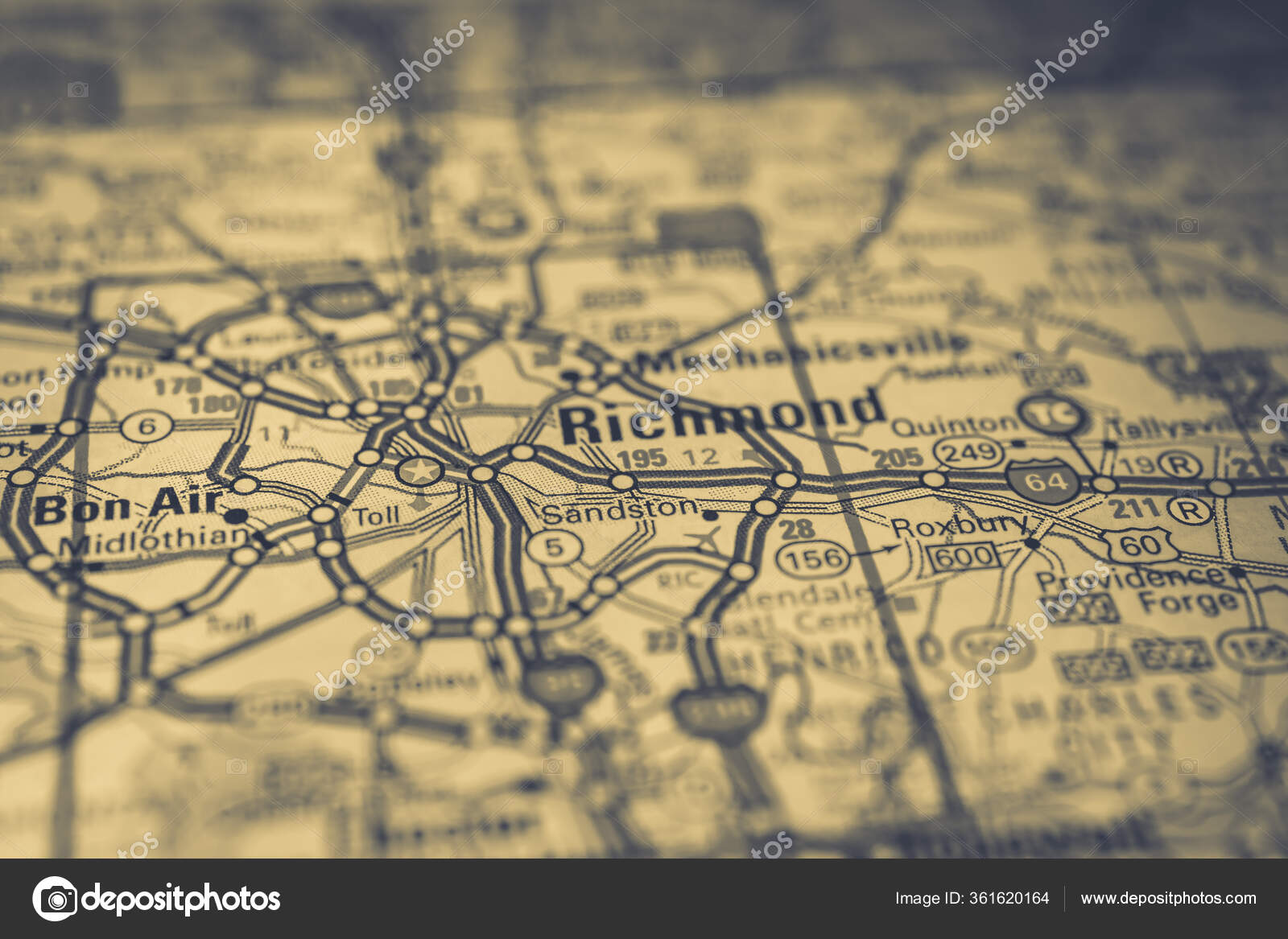 Richmond Usa Map Background Stock Photo by ©aallm 361620164