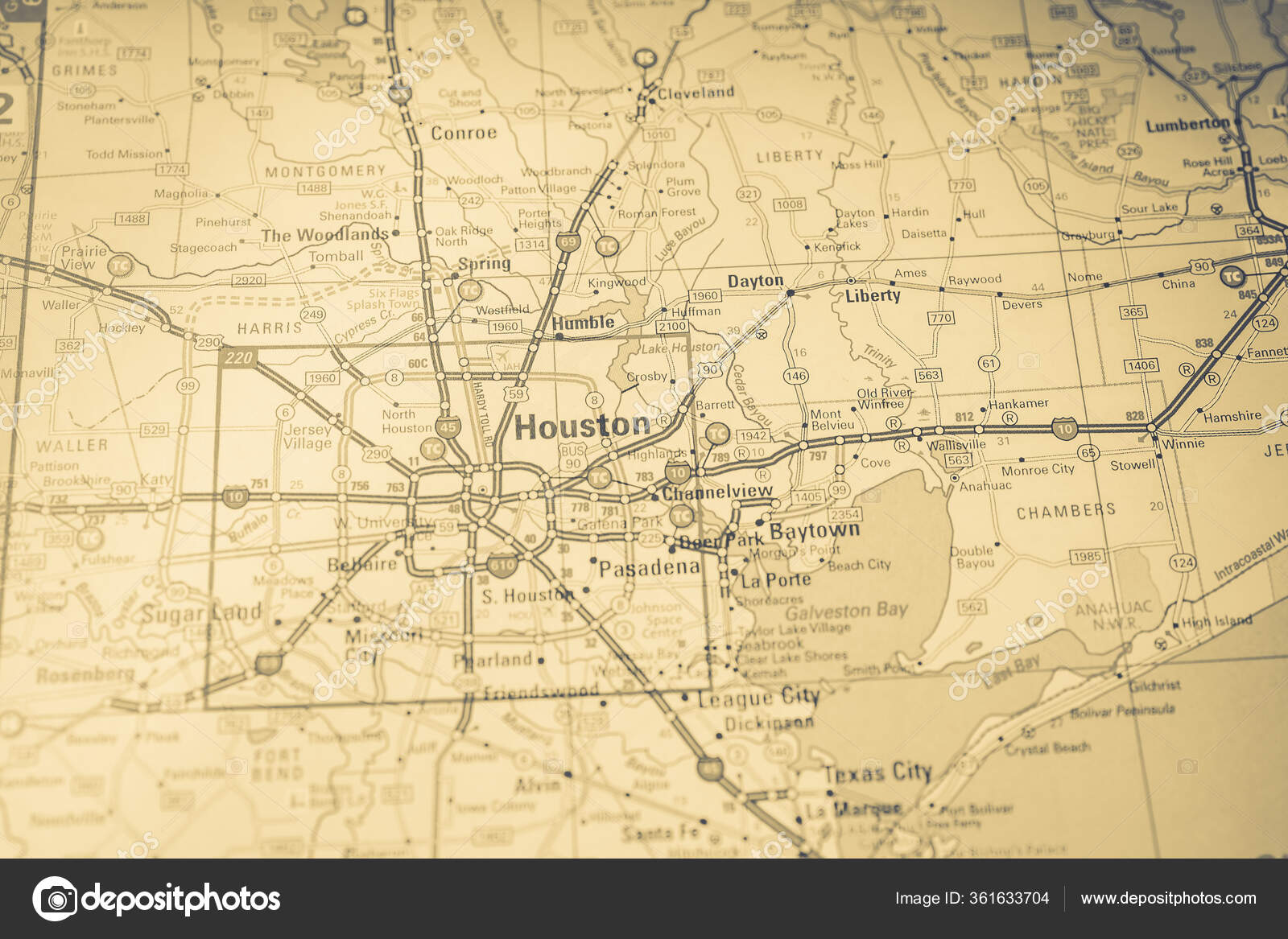 Houston Usa Map Background Stock Photo by ©aallm 361633704