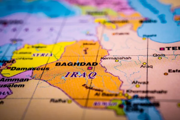 Iraq World Map Stock Photo by ©aallm 363793208