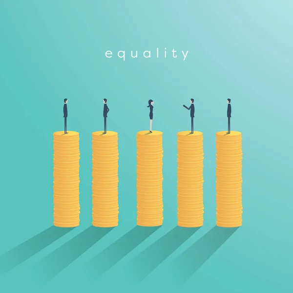 Gender equal pay Vector Art Stock Images | Depositphotos