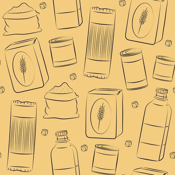 Canned food donation Stock Vectors, Royalty Free Canned food donation ...