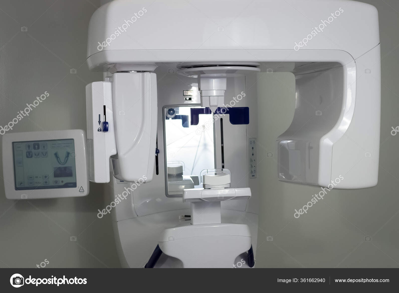 Dental Ray Digital Scanner Panorama Machine Stomatology Clinic — Stock ...