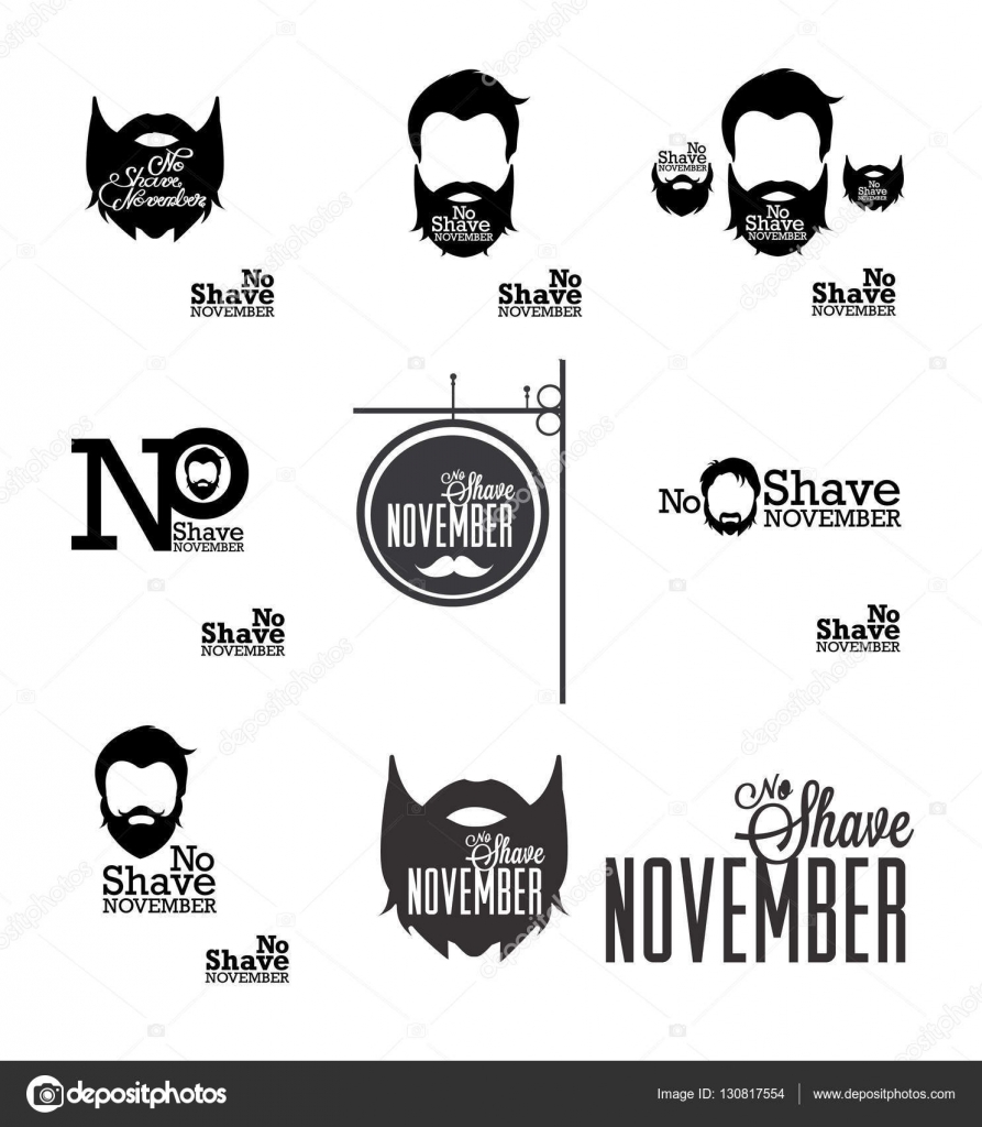No Shave November Logo