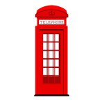 London red phone booth vector illustration Stock Vector by ©kontur-vid ...