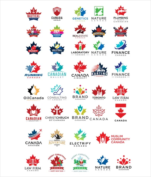 Canadian Brand Logo Canadian Leaf Logo Stock Illustrations – 5,671