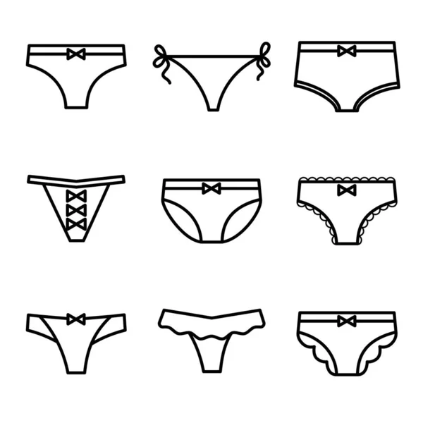 Panty Types Vector Art Stock Images Depositphotos