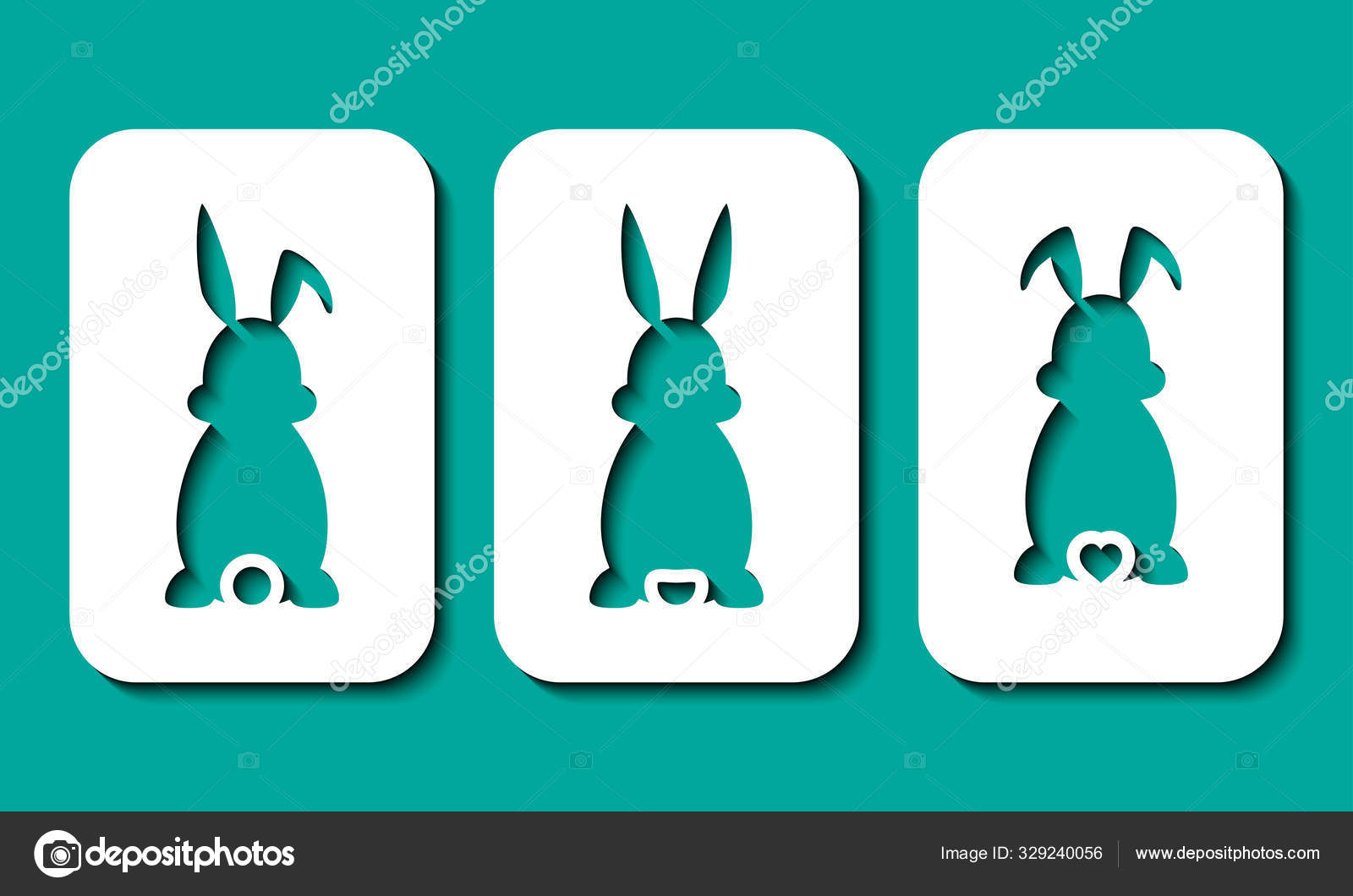 Visual Arts Craft Supplies & Tools Plotter template bunny etna.com.pe