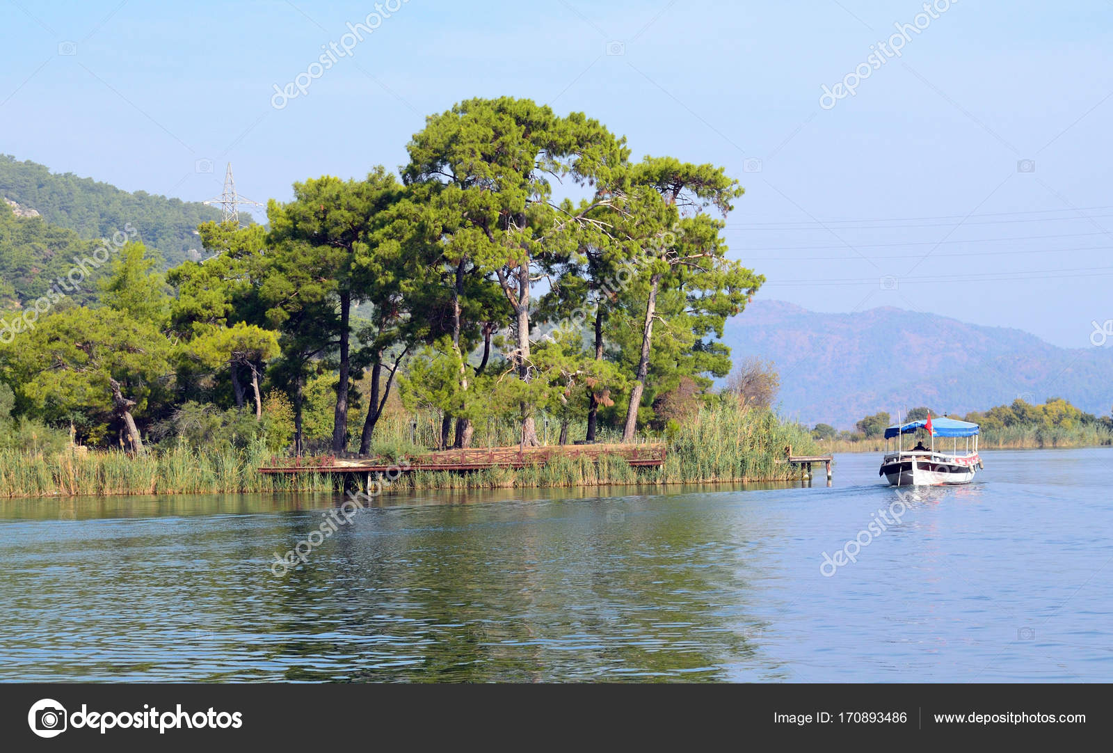 The Dalaman River in Turkey Stock Photo by ©avtor_hell 170893486