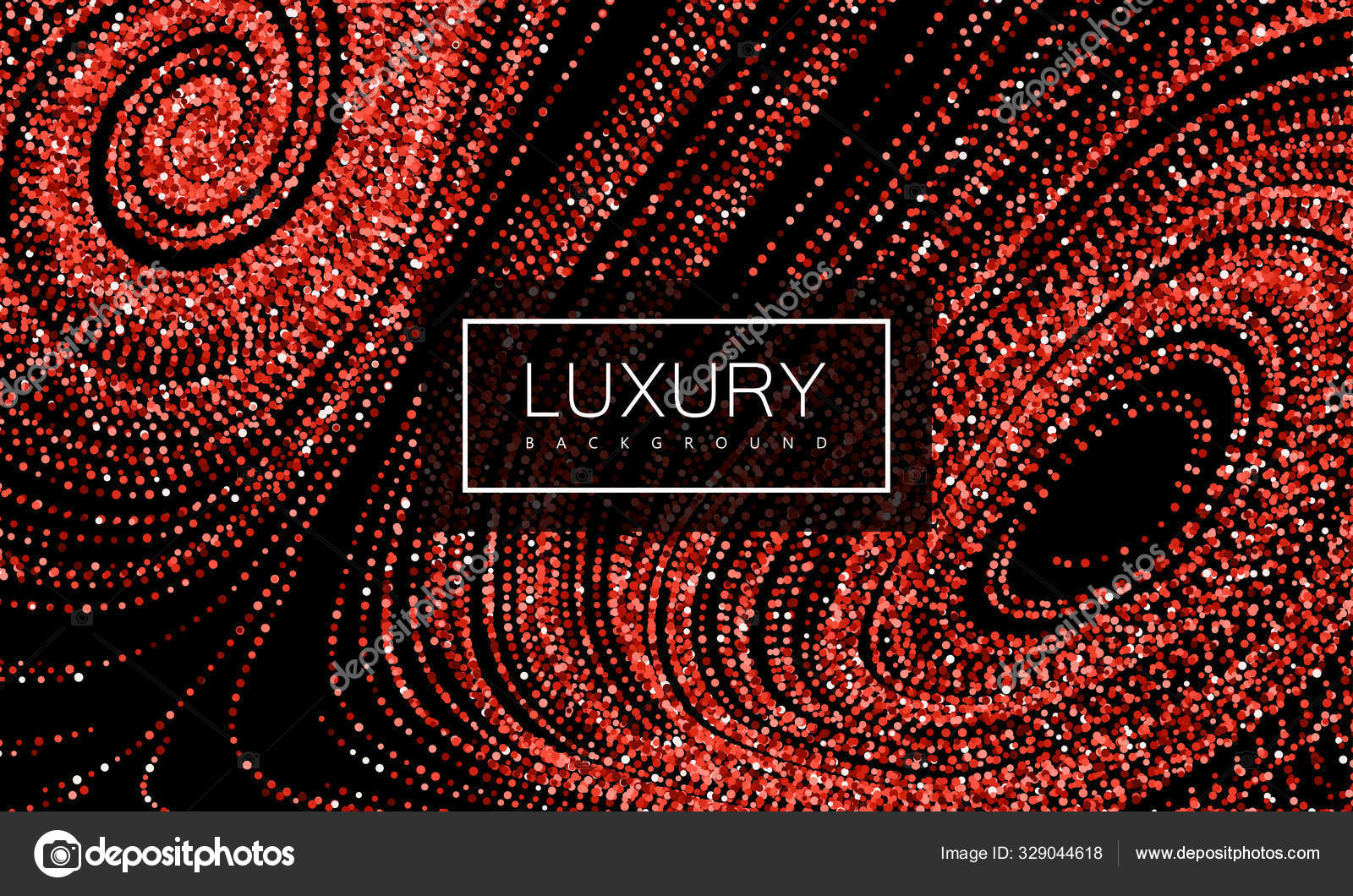 Luxury background with shiny ruby glitters Stock Vector Image by ...
