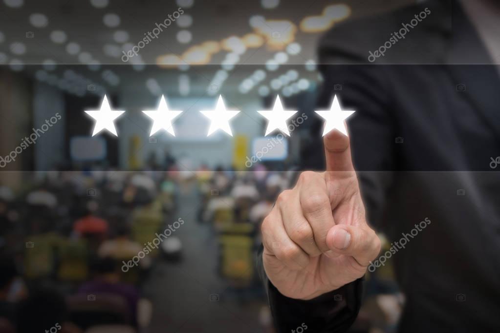 Empresario hacia cinco estrellas — Foto de stock © Tzido #139333604 Empresario hacia cinco estrellas — Foto de stock © Tzido #139333604