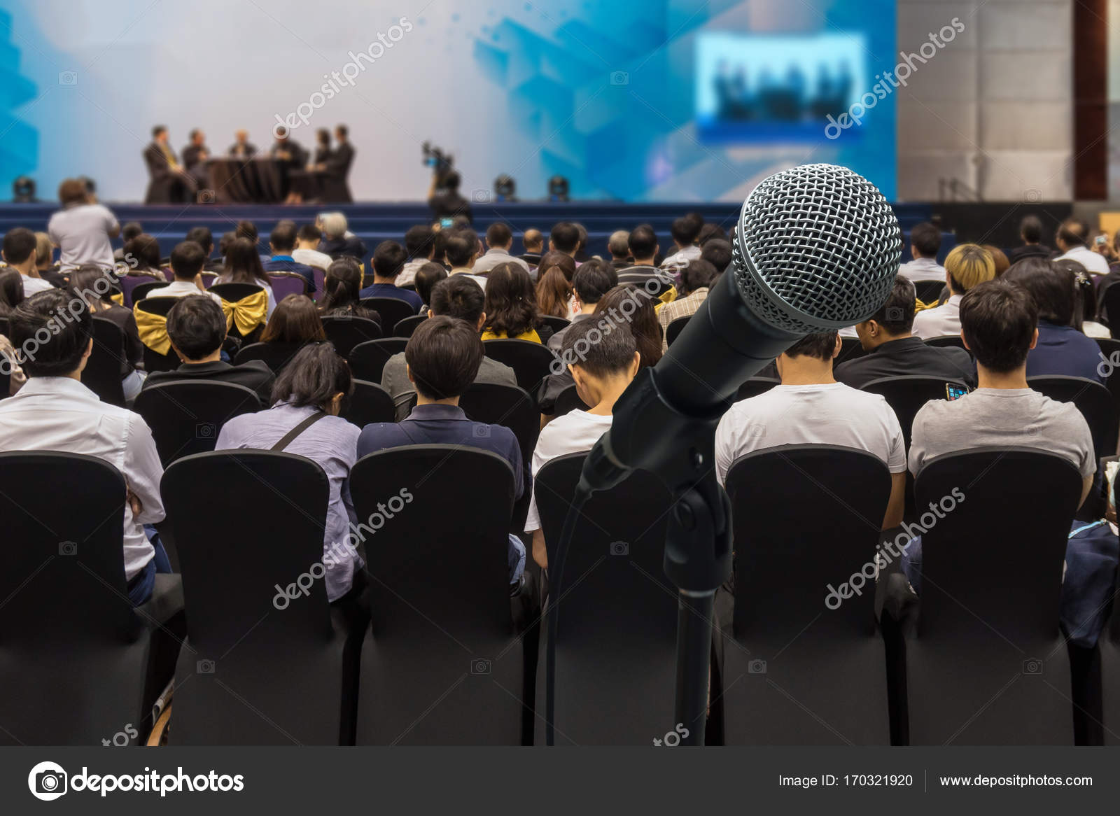 Photo of conference hall Stock Photo by ©Tzido 170321920