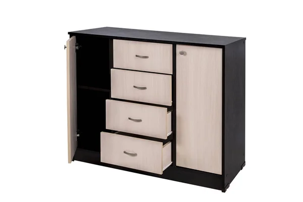 Wardrobe, dresser, bedside table Stock Photo by ©moderzoom 131818876