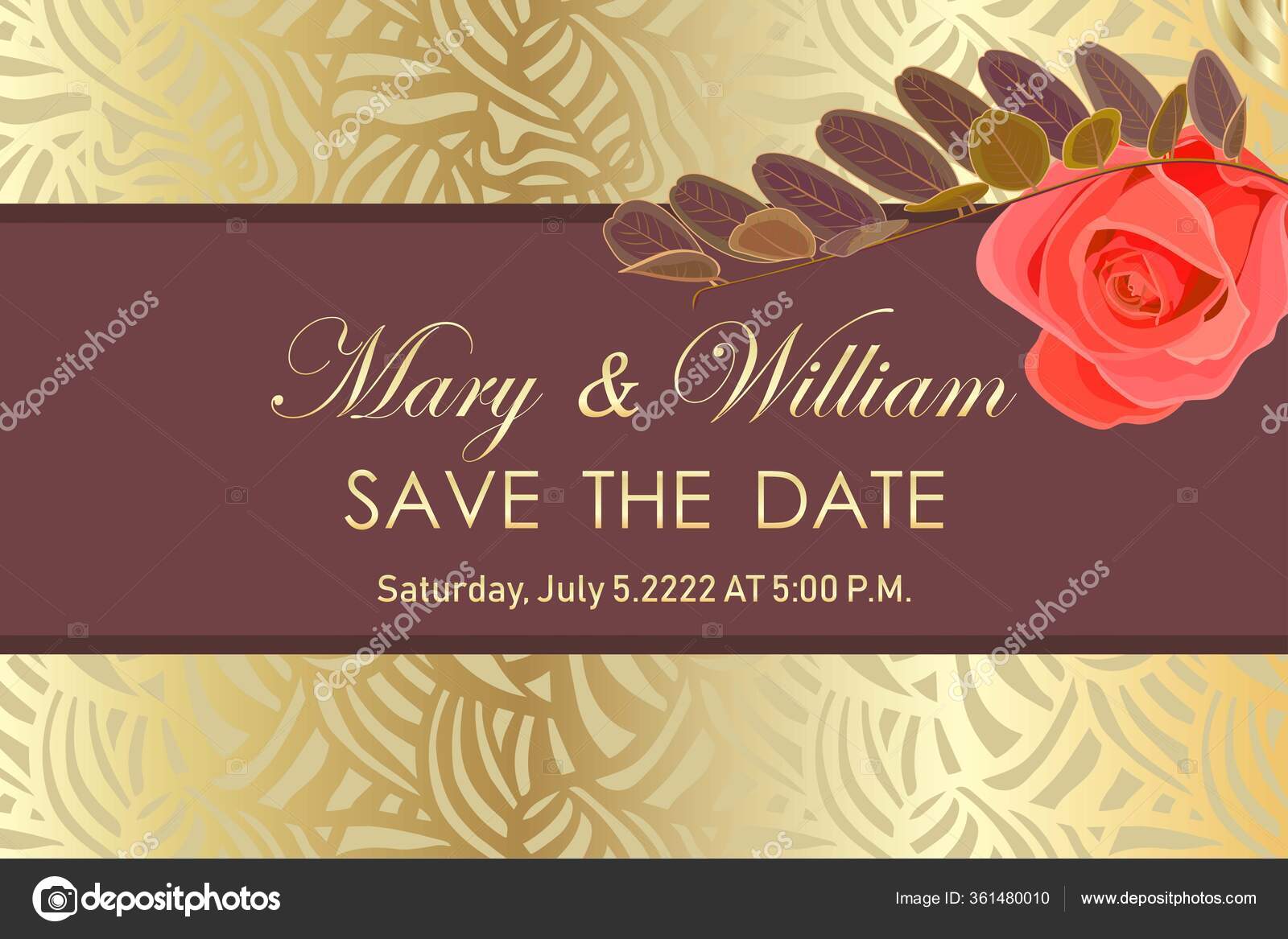 Stylish Decorative Card Design Stock Vector by ©EVdesign_EV 361480010