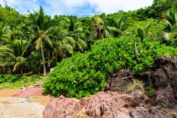 Talietumu pr Kolo Nui, archaeological site in Uvea or Wallis island ...