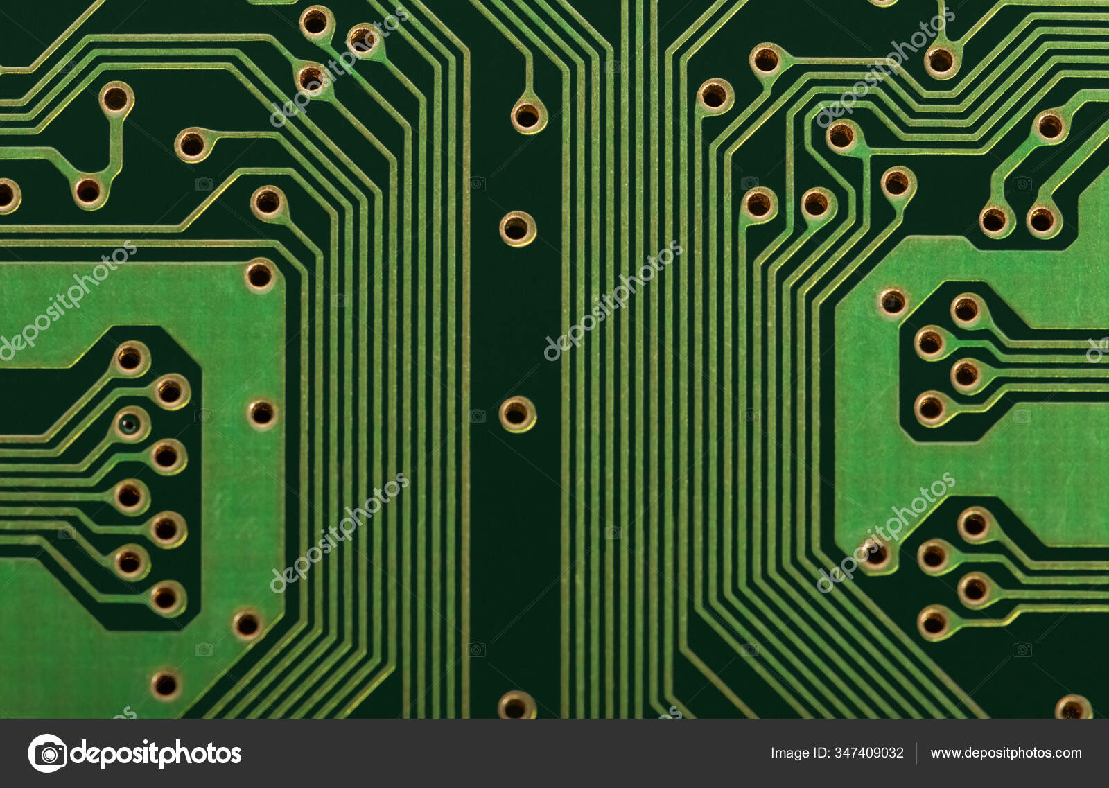 Placa Circuito Impreso Moderno Que Muestra Primer Plano Contexto — Foto ...