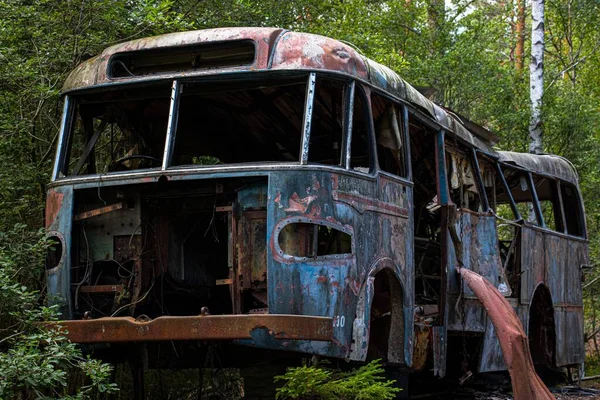 Abandoned bus Stock Photos, Royalty Free Abandoned bus Images ...