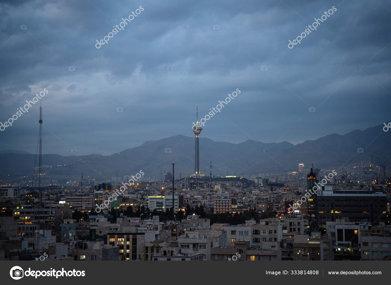 The view of Tehran — Stock Editorial Photo © Wirestock #333814808