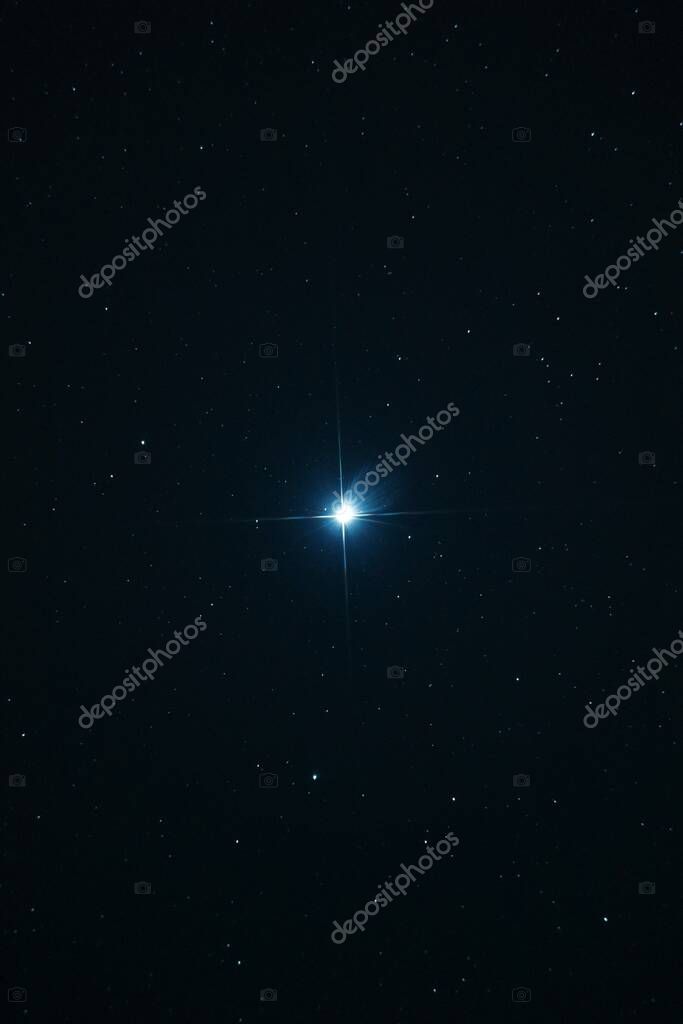 Star Vega: tomada con un dslr en un telescopio Newtoniano de 8 pulgadas ...