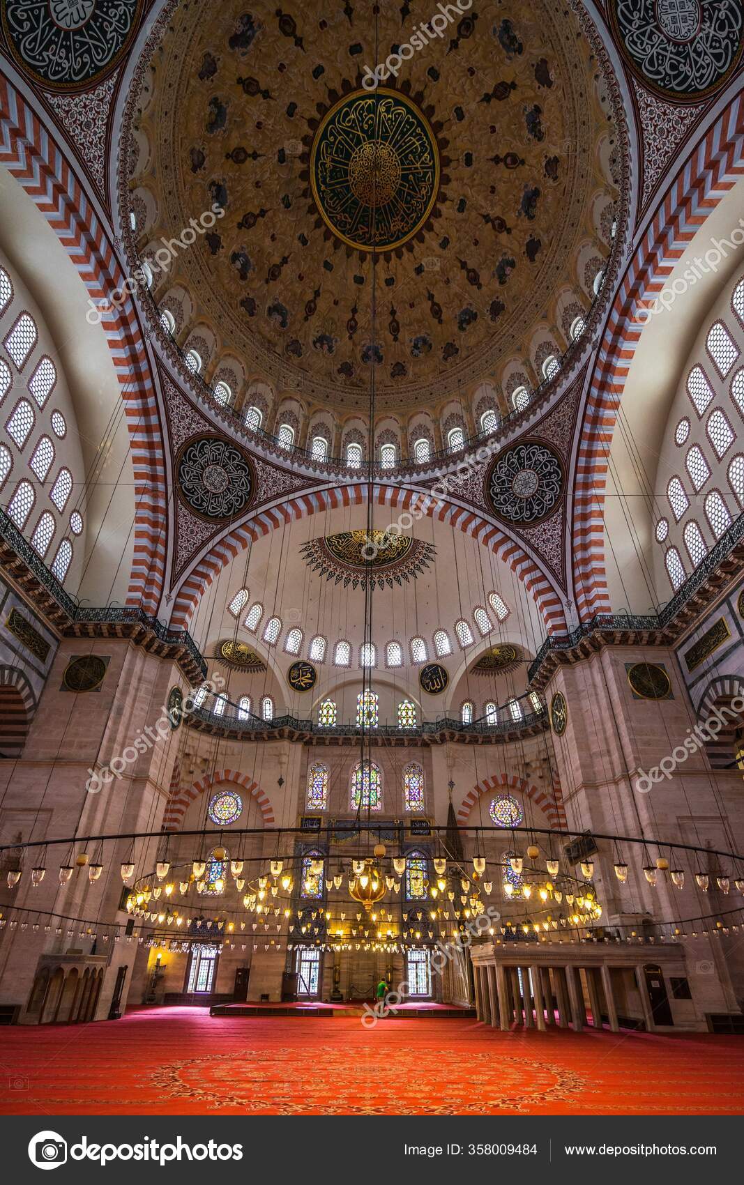 Suleymaniye Mosque Interior
