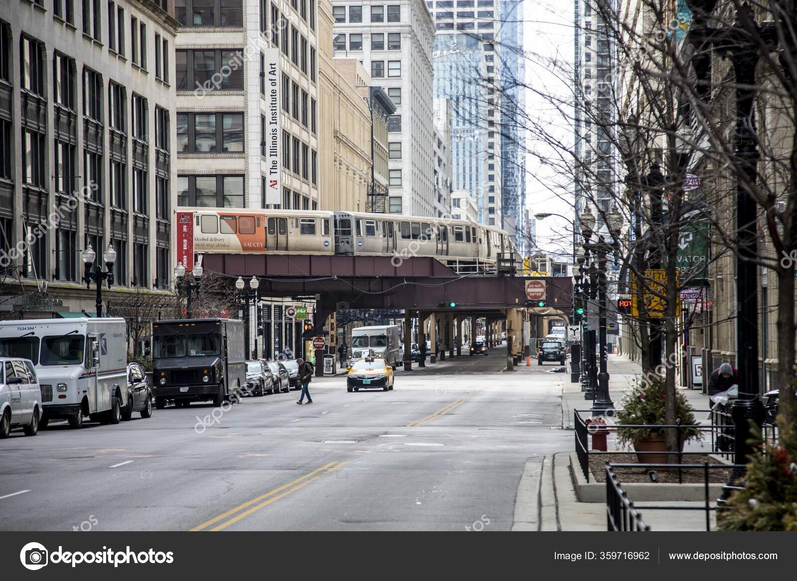 Chicago Busy Streets