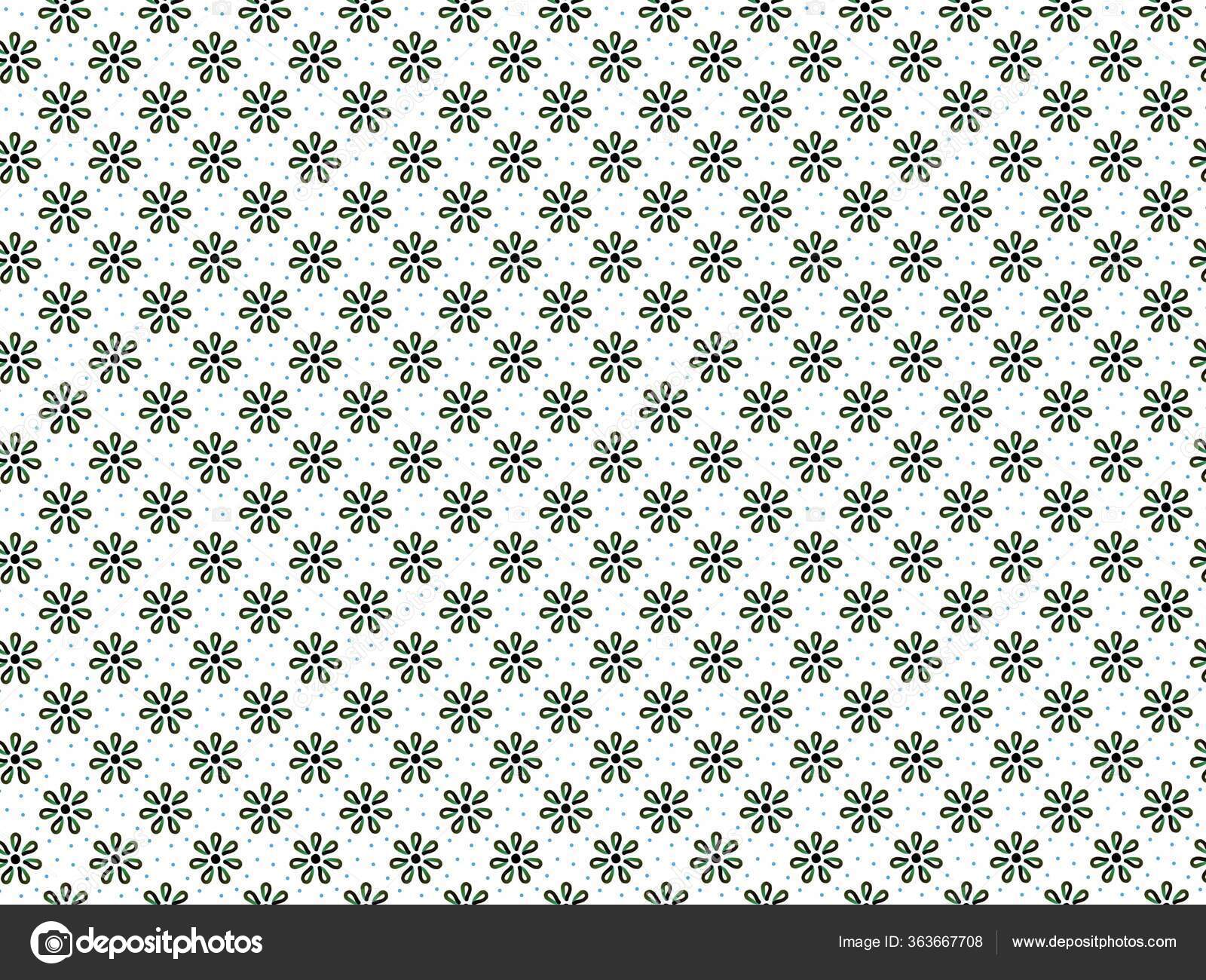 Wallpaper Illustration Flower Pattern Perfect Wallpaper — Stock Photo ...