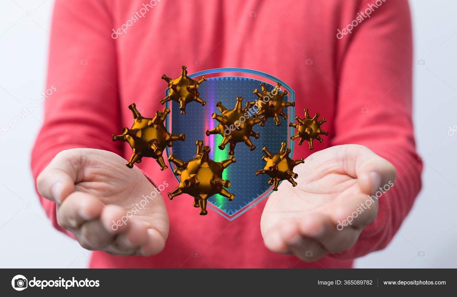 Virus Covid Ncp Ncov Denoted Single Stranded Protection Virus — Stock ...