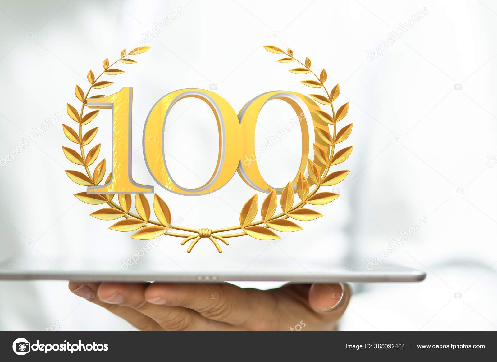 100 Anniversary Numbers Poster Template Celebrating 100 Anniversary ...