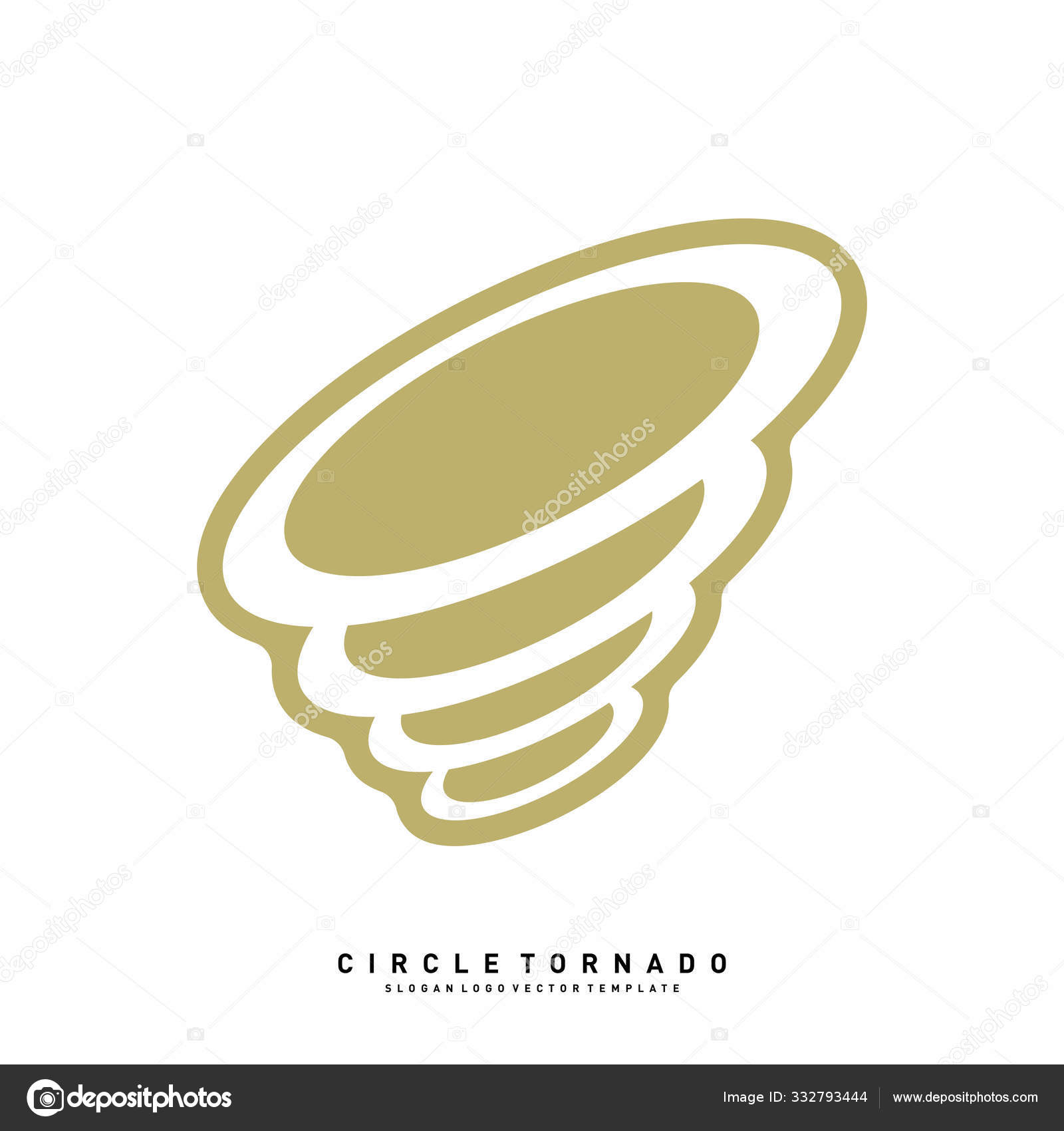 Tornado Logo Design Concept Vector Template. Hurricane Logo Vector Icon ...