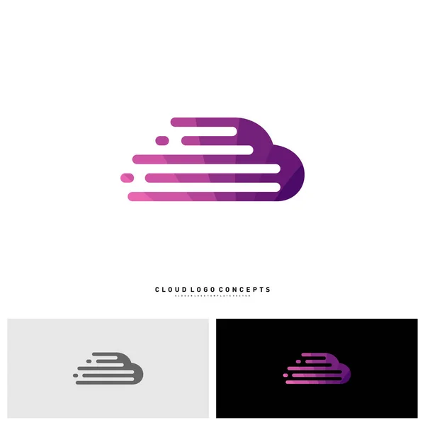 Storm Cloud Logo Design Concept Vector. Thunder Cloud Logo Template ... Storm Cloud Logo Design Concept Vector. Thunder Cloud Logo Template ...