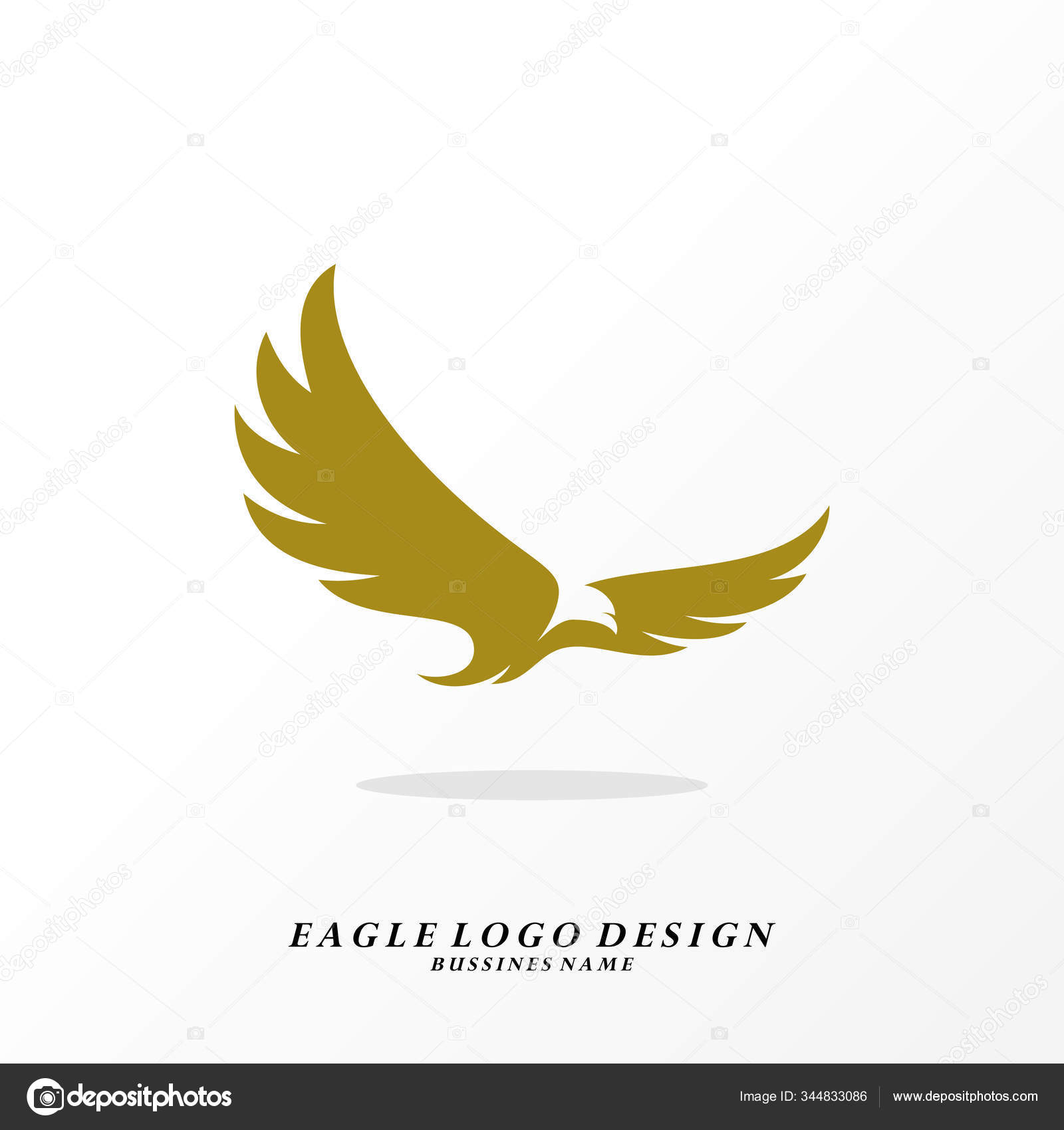 Simple Eagle Vector