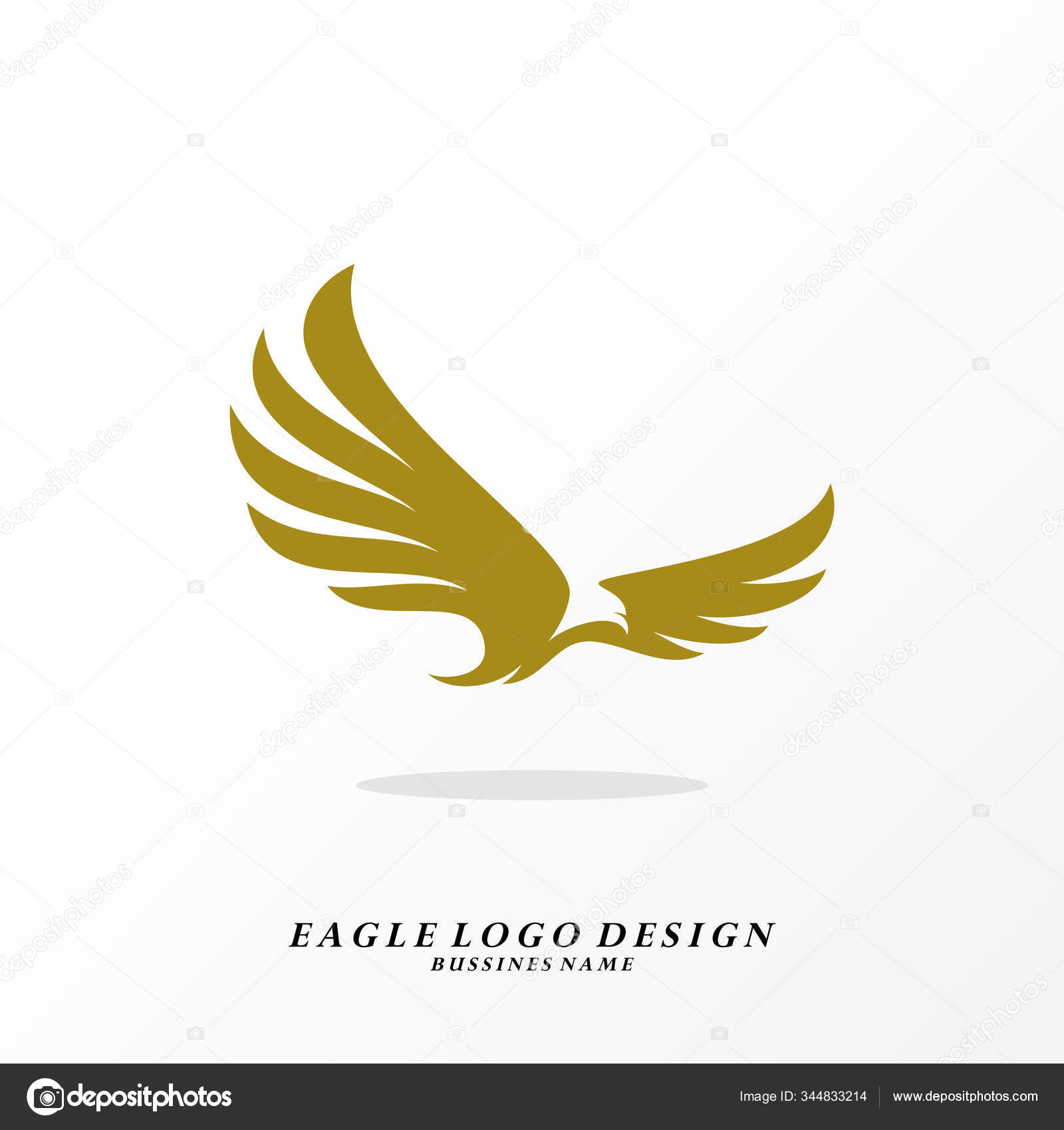 Simple Eagle Vector