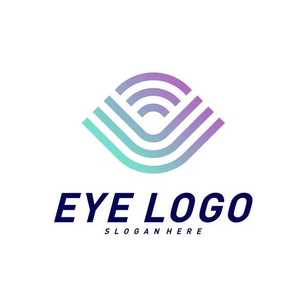 Eye logo design concept vector, eye logo template, icon symbol - Stock ...