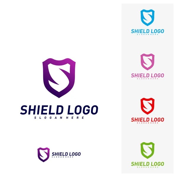 Initial S Shield Logo Design Concepts. S Letter Shield Vector illustration Design. Icon Symbol ...