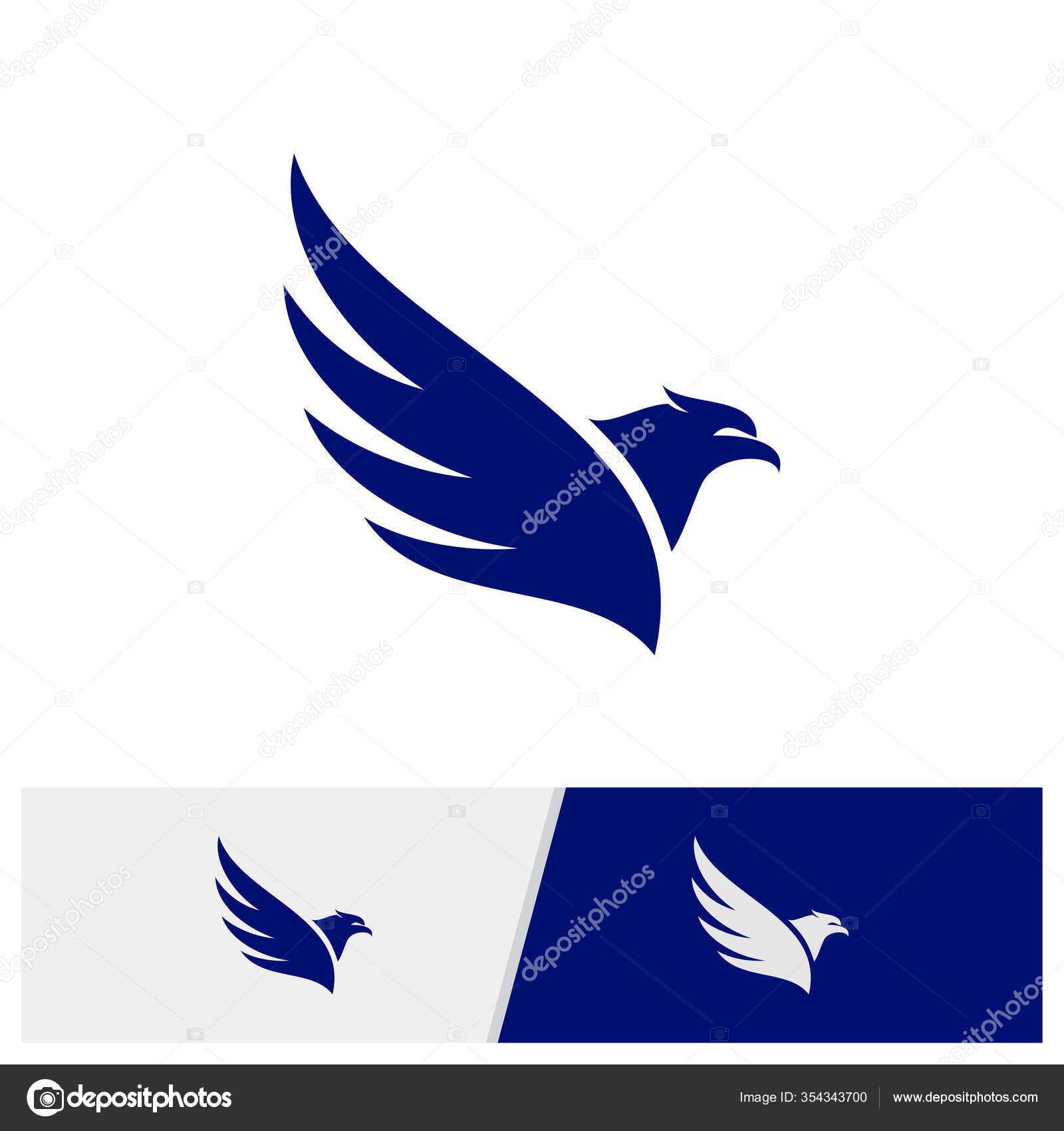 Simple Eagle Vector