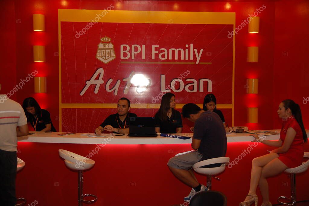 PASAY, PH - ABR. 1: BPI Family auto loan booth at 8th Manila ...
