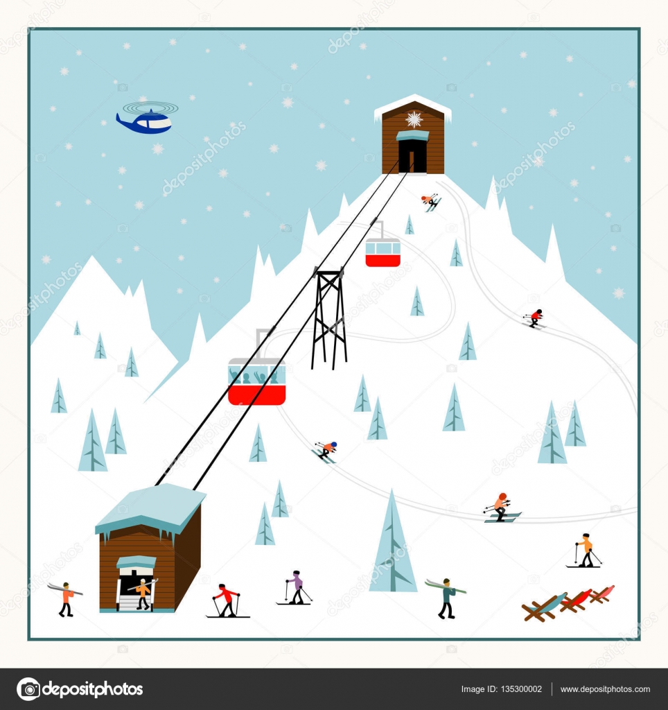 Esquiar Clipart Heart