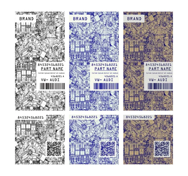 Automotive packaging Vector Art Stock Images | Depositphotos