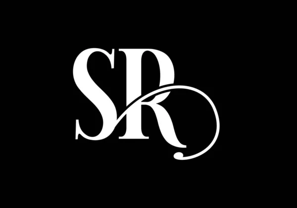 Letras sr imágenes de stock de arte vectorial | Depositphotos