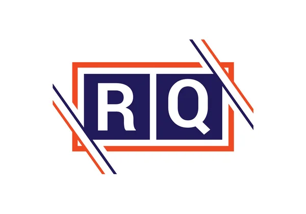 Letra rq logo imágenes de stock de arte vectorial | Depositphotos