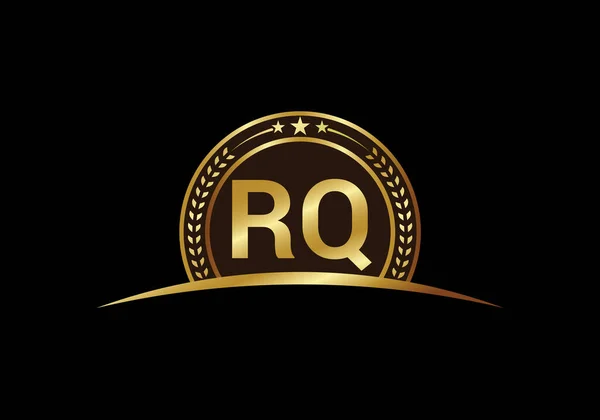 Letra rq logo imágenes de stock de arte vectorial | Depositphotos