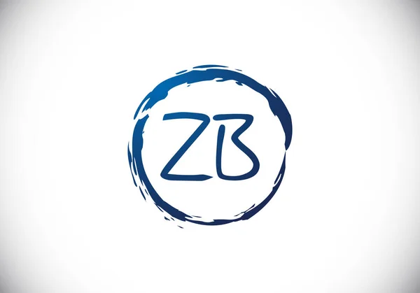 100,000 Zb letter logo Vector Images | Depositphotos
