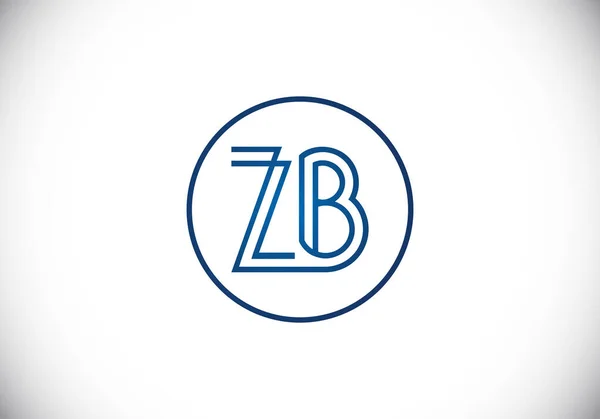 100,000 Zb letter logo Vector Images | Depositphotos