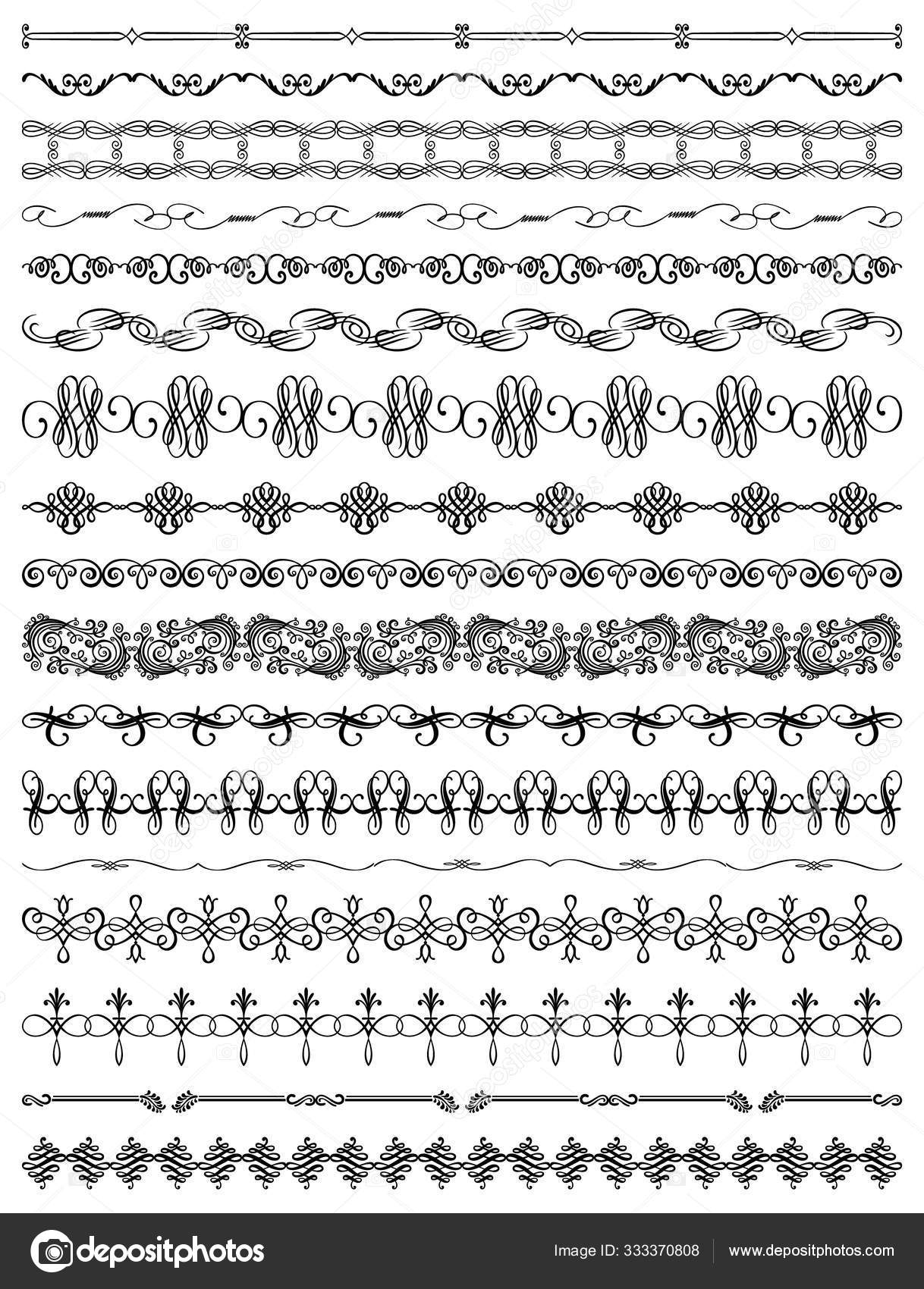 Simple Victorian Borders