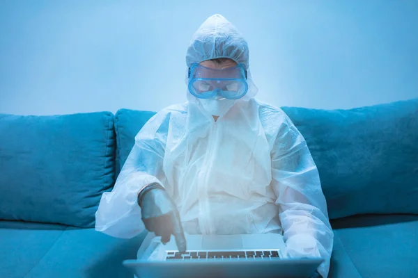 Self-isolation and working from home, prevention, hysteria, fear of ...